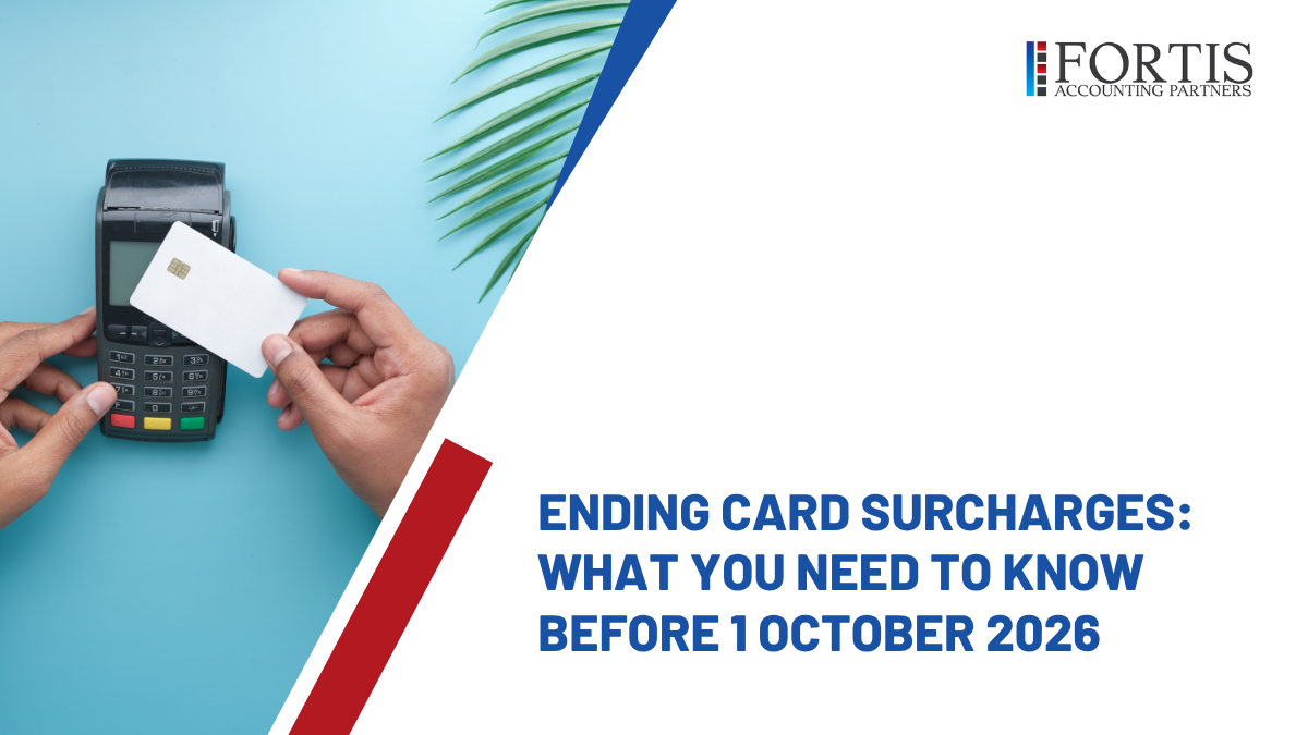 Ending card surcharges: What you need to know before 1 October 2026